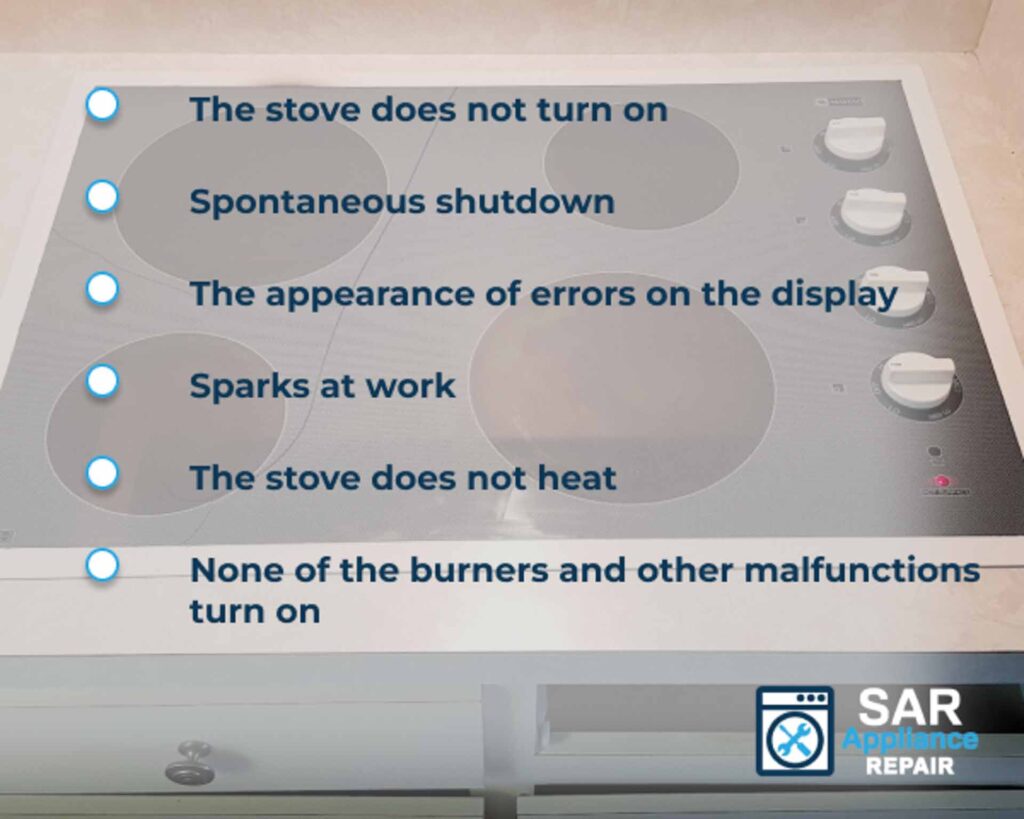Range or Stove Repair - SAR Cooling & Appliance Repair